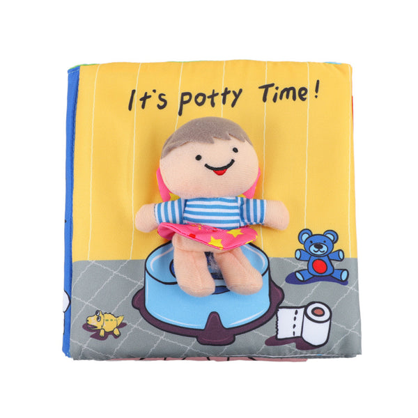 It’s Potty Time Cloth Book – Baby Potty Training Toy Book Kenya – Kids ...
