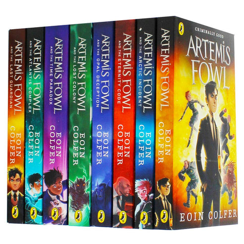 Artemis Fowl 8 Book Set | Smart Fantasy Adventure | Kids Library Kenya