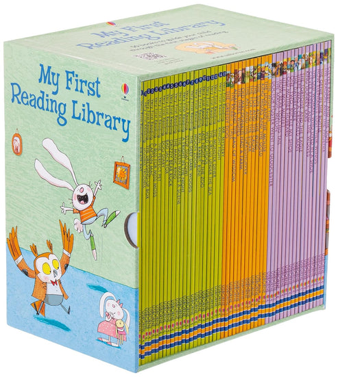 Usborne My First Reading Library-50 books in a case – Kids Library Kenya