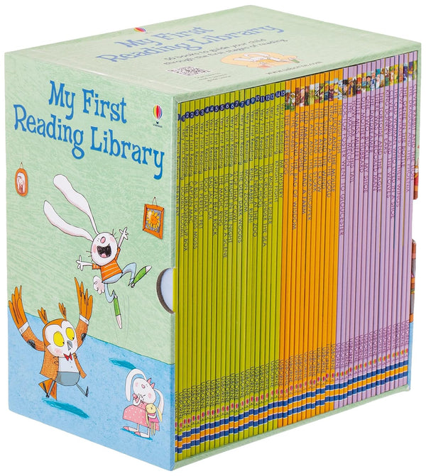 Usborne My First Reading Library-50 books in a case – Kids Library Kenya